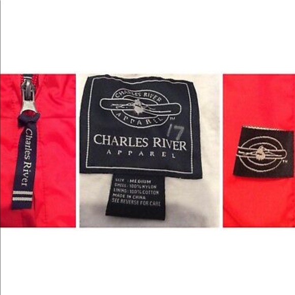 Charles River Apparel | Jackets & Coats | Lifeguard Oc Waterpark Red ...